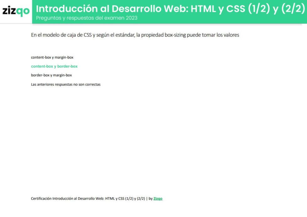 Certificación Introducción al Desarrollo Web HTML & CSS 1 & 2